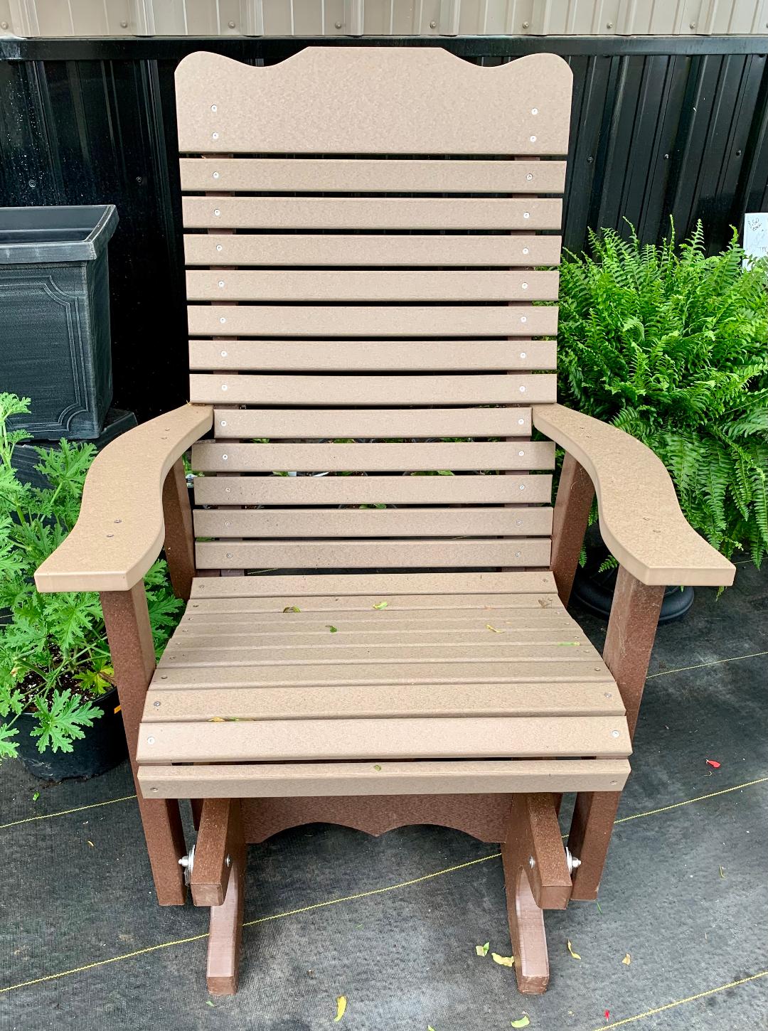 Highback Single Glider - Poly – Bryants Country Store